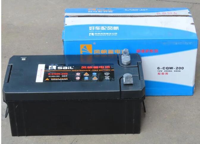 风帆6-CQW-200 12V200Ah船舶启动用铅酸蓄电池 - 风帆蓄电池|SaiL电池-风帆电池股份有限公司